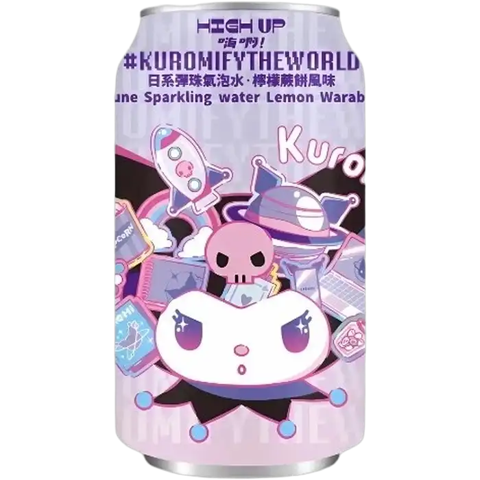 HIGH UP Ramune Kuromi Lemon Spark. Water 330ML – Zitronengetränk mit ...