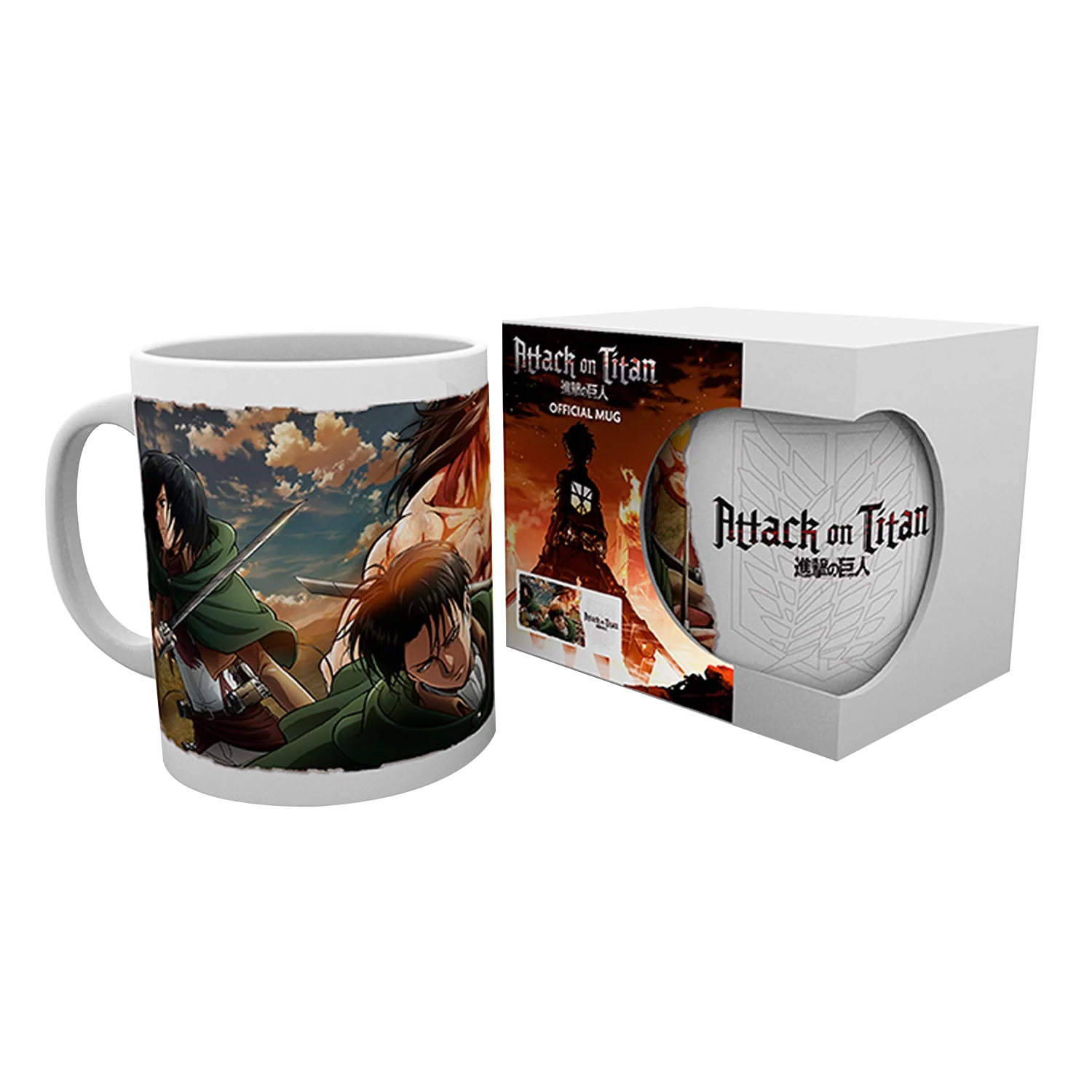 ATTACK ON TITAN Mug 320ml Scouts – Modern Asia Market
