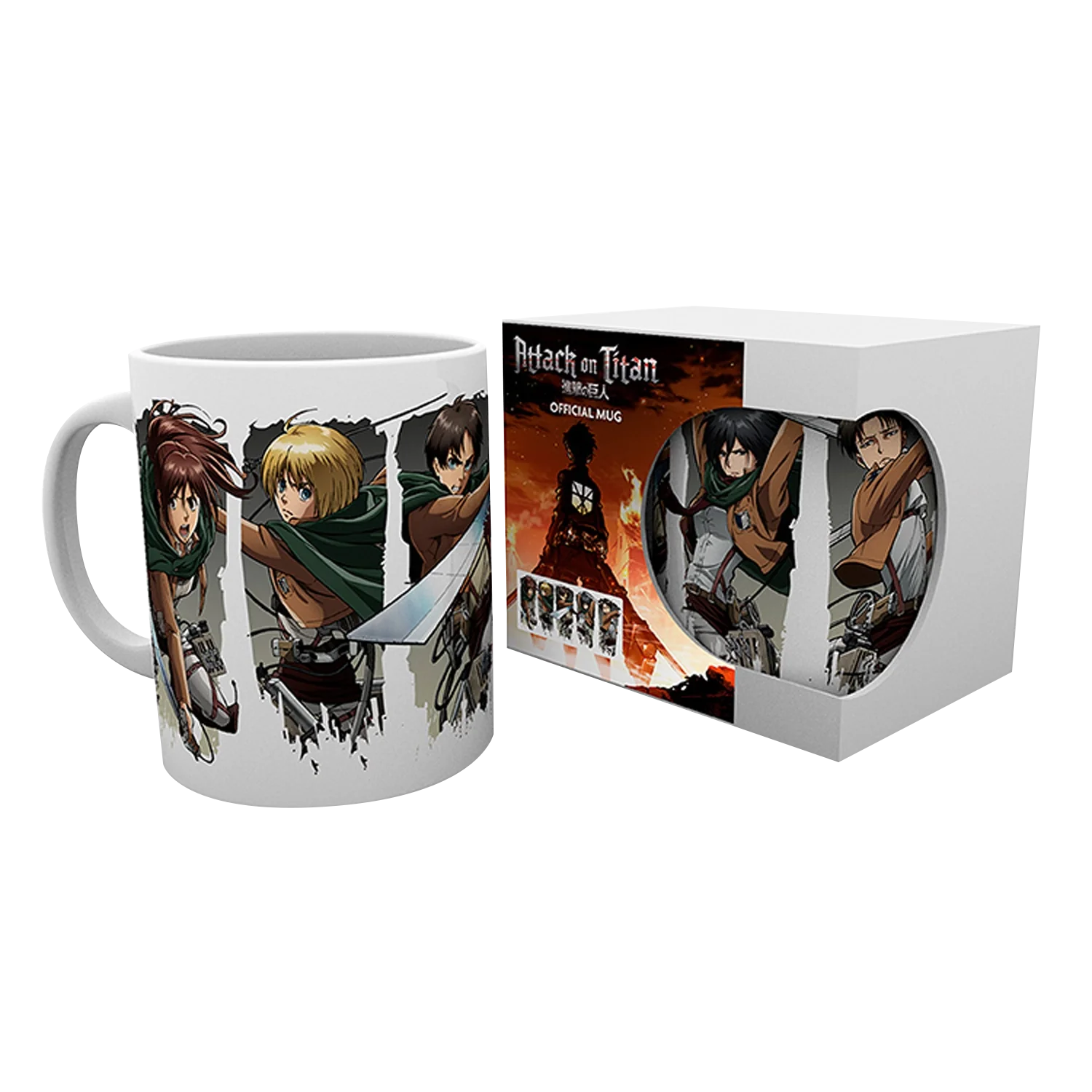 ATTACK ON TITAN Mug 320ml Characters Montage – Modern Asia Market